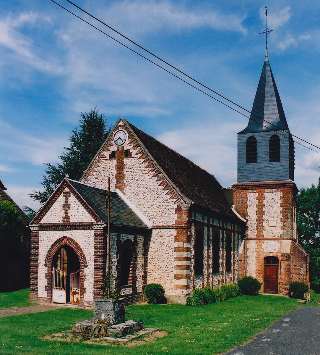 Les Mesnil-Théribus, église Saint-Léger – Eglises de l'Oise